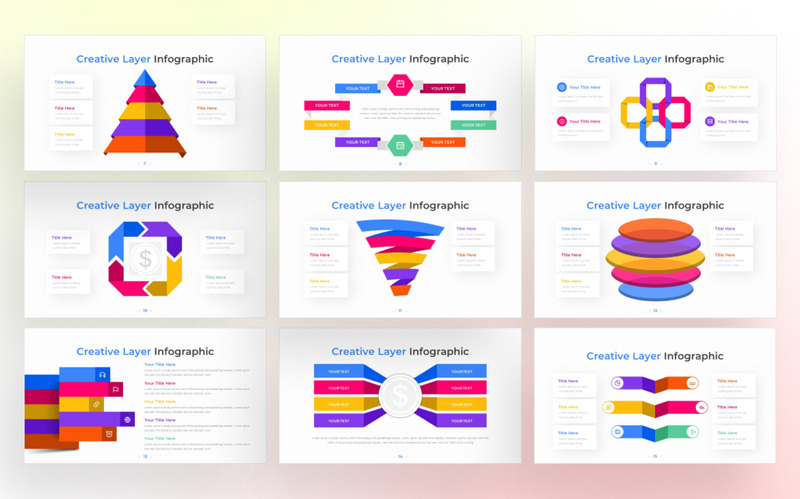 Creative Layer PowerPoint Infographic Template