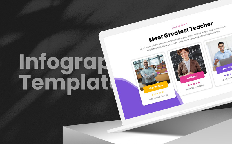 School Profile Presentation Template - TemplateMonster