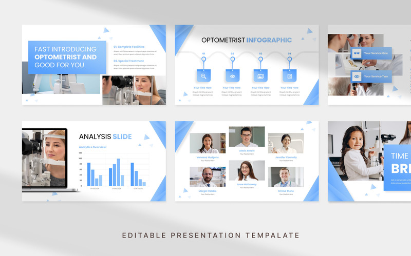 Professional Optometrist PowerPoint Template