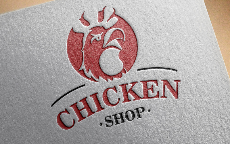 Chicken Logo Design Template #190861 - TemplateMonster