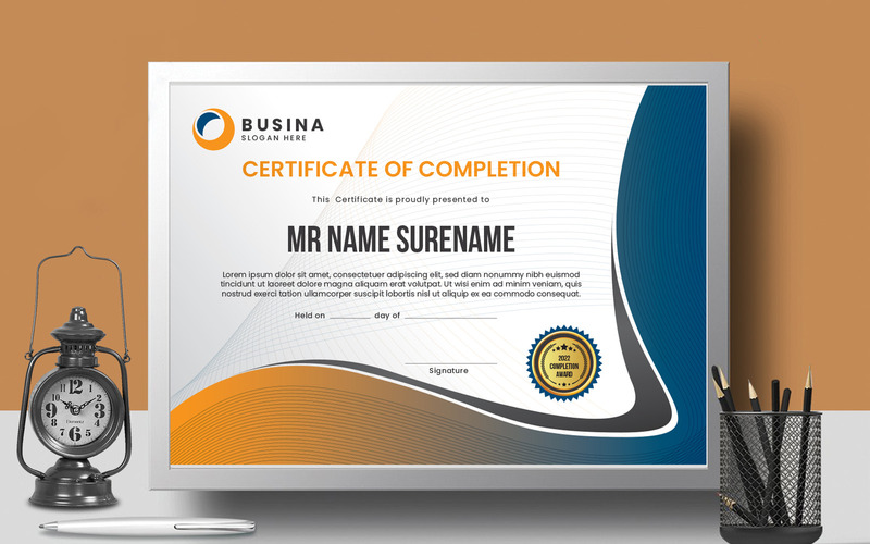 Personal Diploma Certificate Template - TemplateMonster