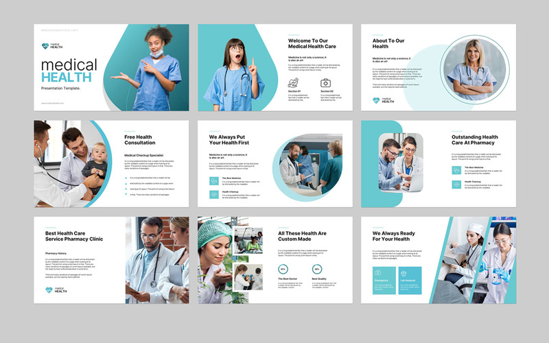 Madical Health PowerPonit Presentation Template