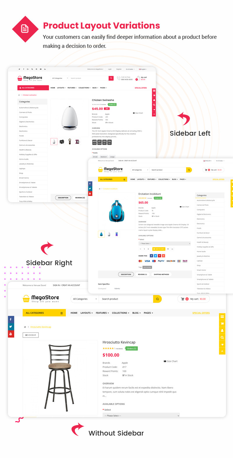 MegaStore - Multipurpose OpenCart 3 Theme - TemplateMonster