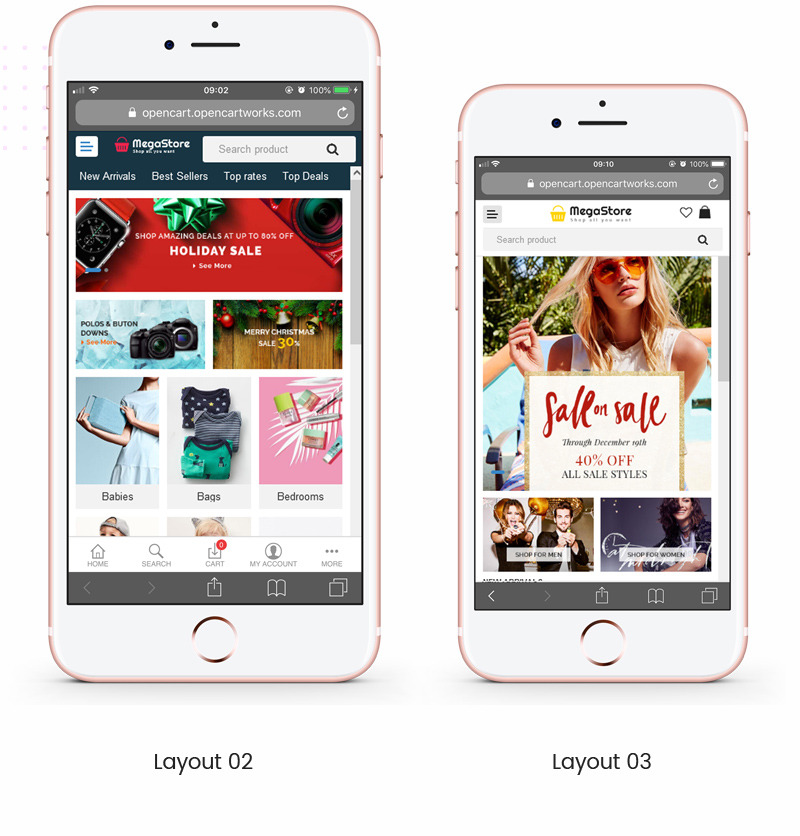 MegaStore - Multipurpose OpenCart 3 Theme - TemplateMonster