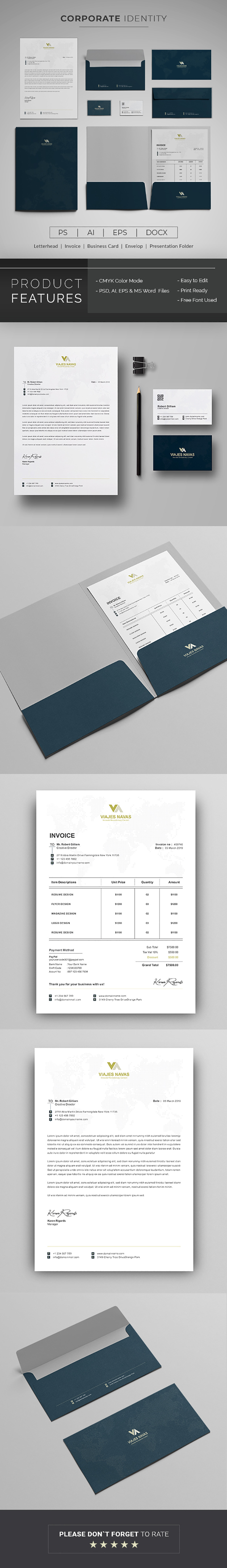 Business Identity Package Canva #364405 - TemplateMonster