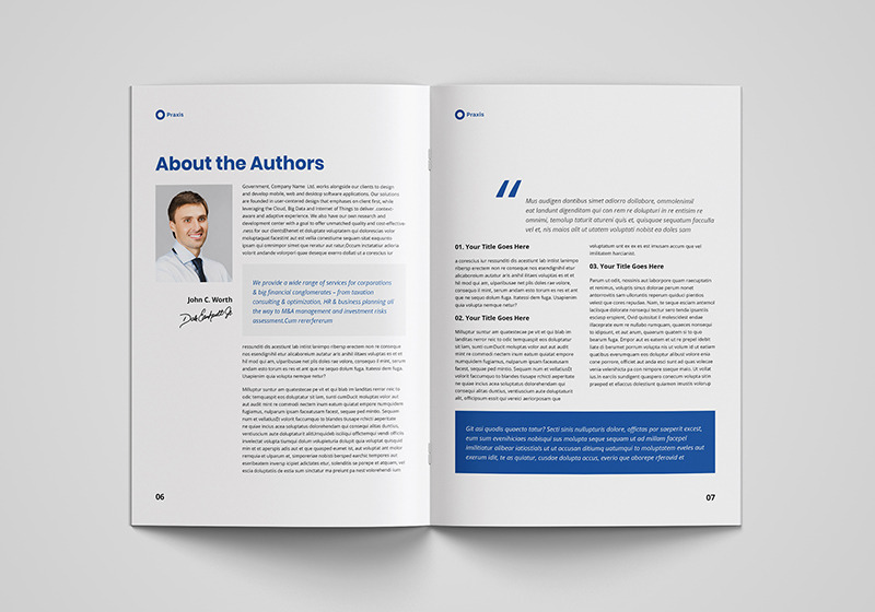 White Paper | MS Word & Indesign - TemplateMonster