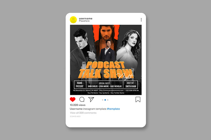 FREE - Podcast Show Design #296155 - TemplateMonster