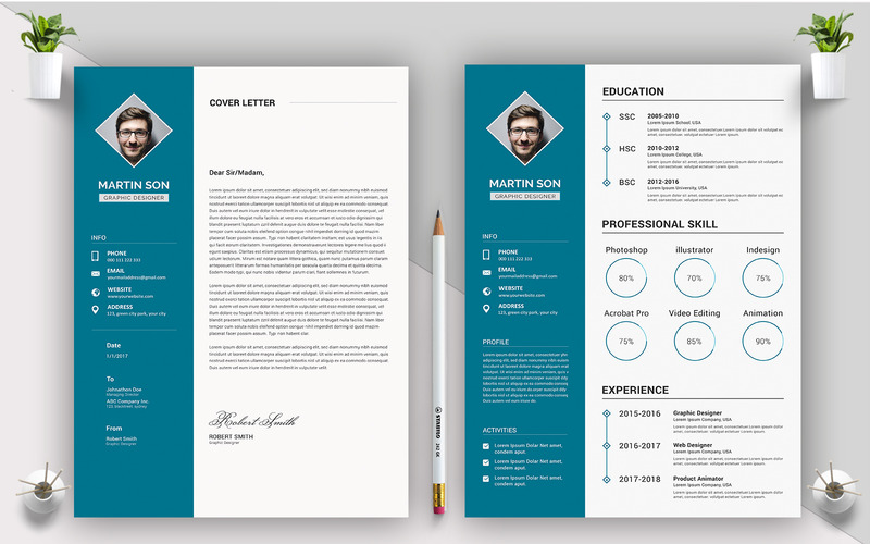 Martin Son – CV & Resume Template - TemplateMonster