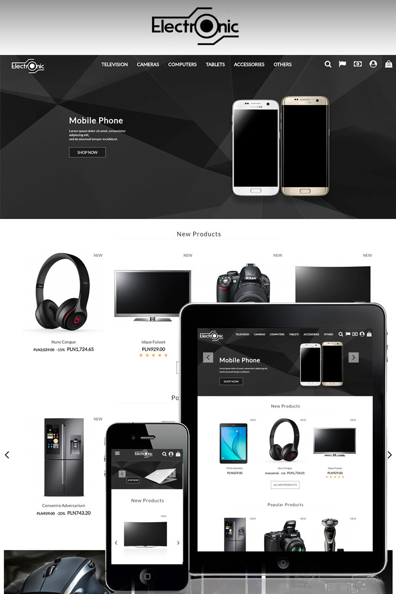 Extra Electro PrestaShop Theme #73847 - TemplateMonster