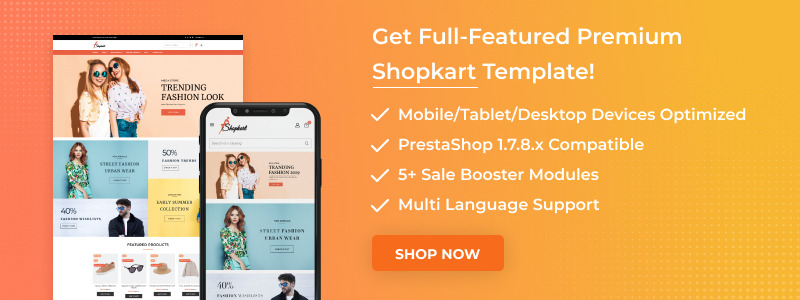 Shopkart Lite – Free Responsive Prestashop Theme