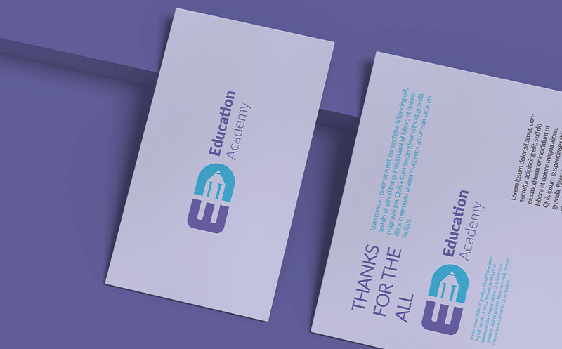 Education Academy Logo - Logo Design Template