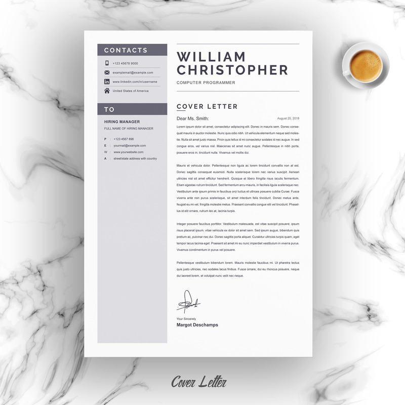 Christopher / Modern Resume #221876 - TemplateMonster