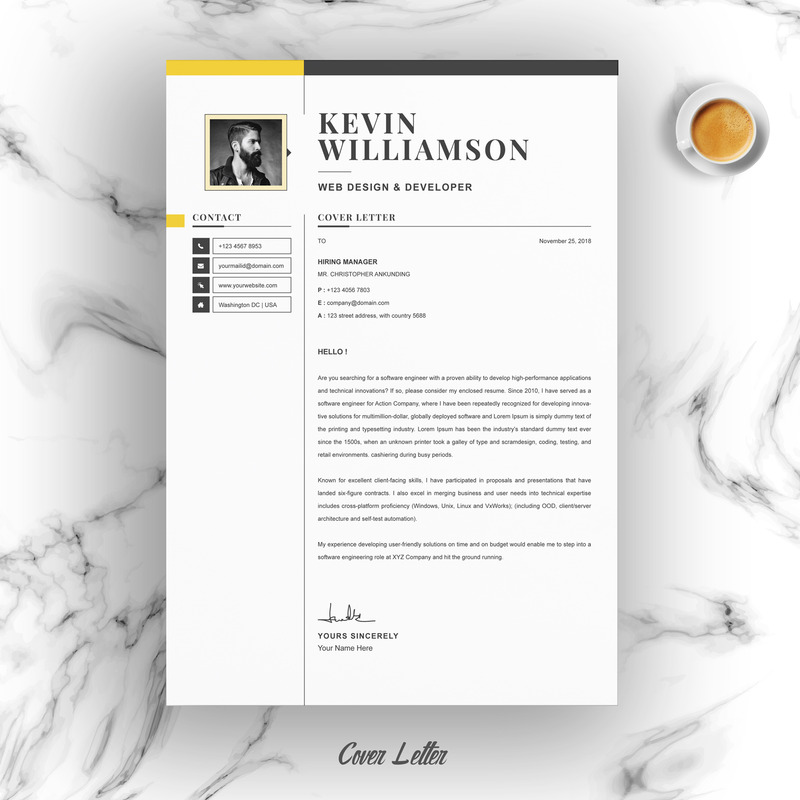 Kevin Williamson / Resume Template #218816 - TemplateMonster