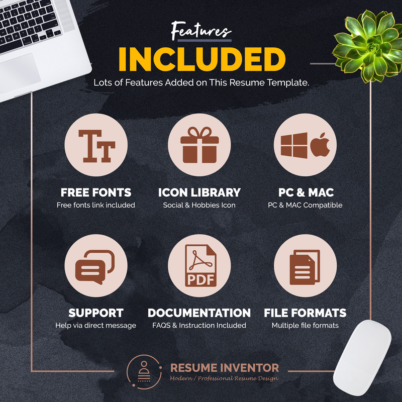 Emma Victoria / Resume Template #193244 - TemplateMonster