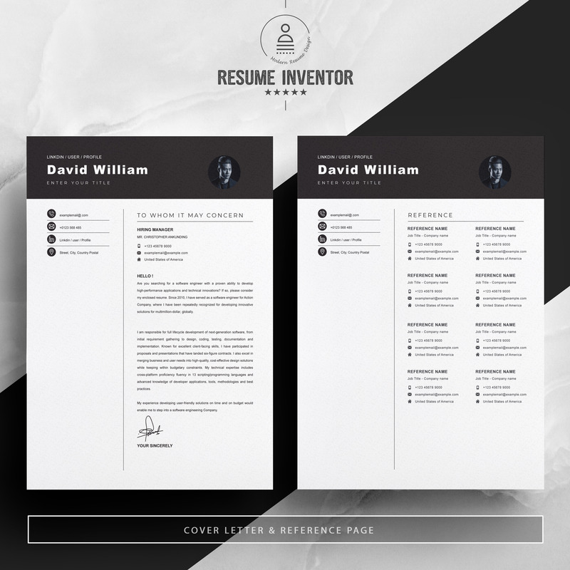 David William / Resume CV #230779 - TemplateMonster