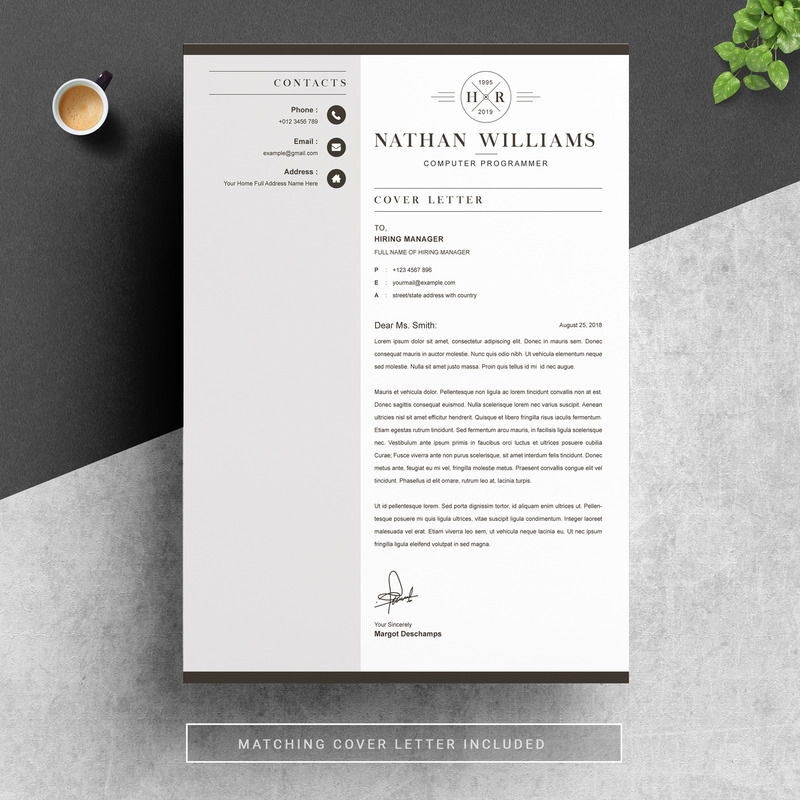 Nathan / Modern Resume Template #232014 - TemplateMonster