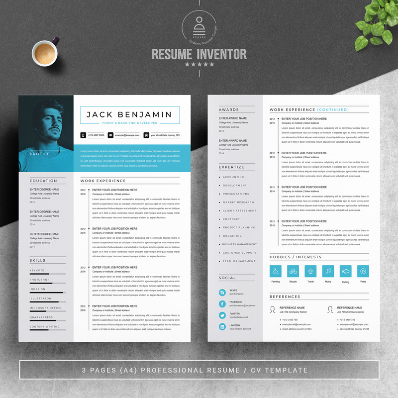 Jack Benjamian / CV Template #190087 - TemplateMonster