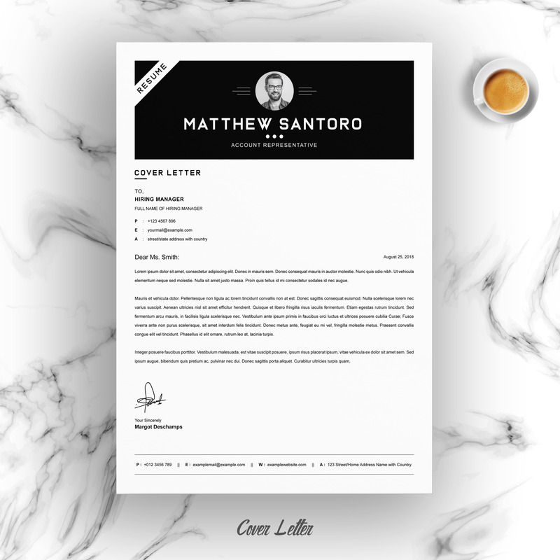 Matthew / Clean CV Template #234082 - TemplateMonster