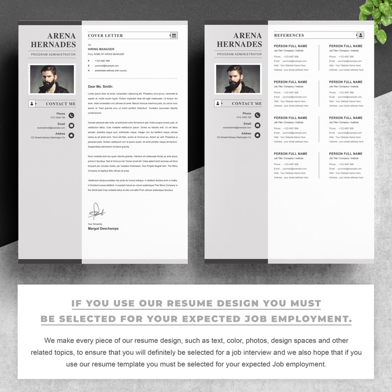 Arena Hernades / Resume Template #221880 - TemplateMonster