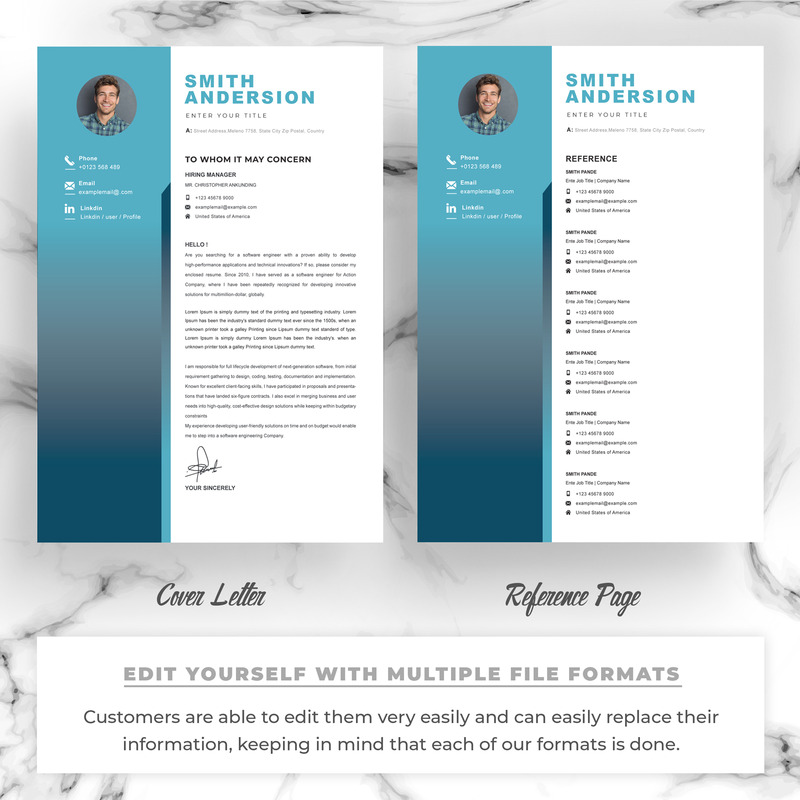 Smith / Resume CV Template #227293 - TemplateMonster