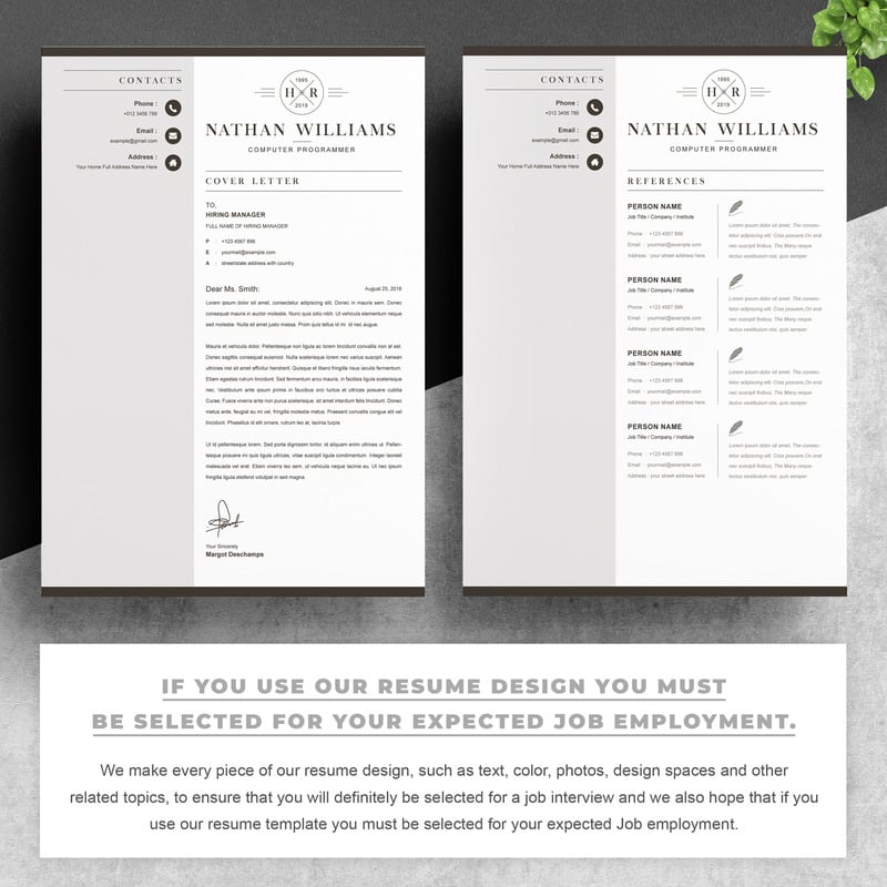 Nathan / Modern Resume Template #232014 - TemplateMonster