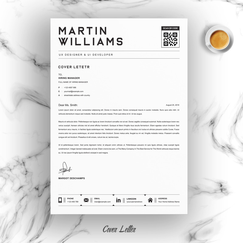 Martin / Modern Resume Template #222753 - TemplateMonster