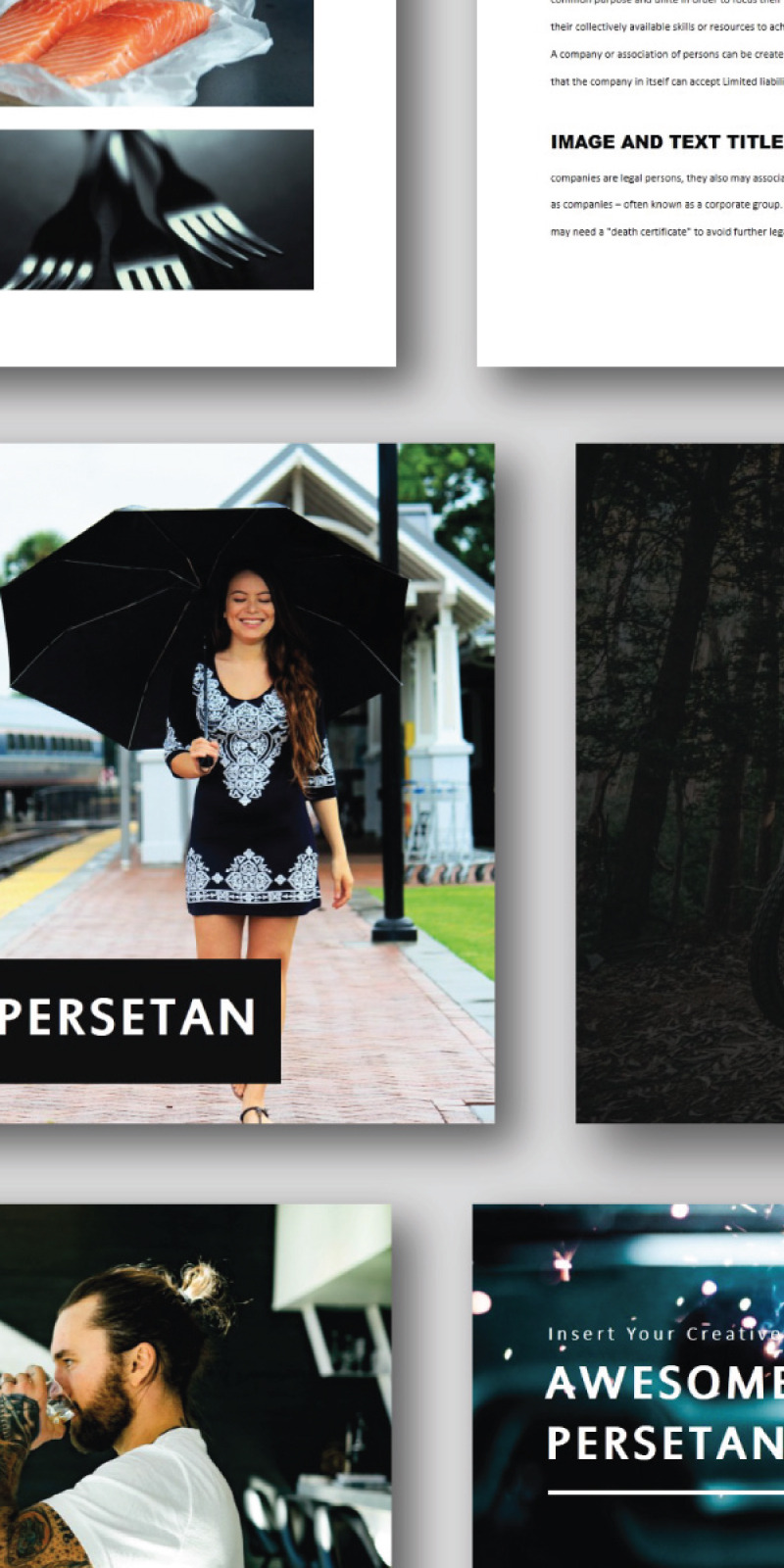 Persetan - PowerPoint Template #193296 - TemplateMonster