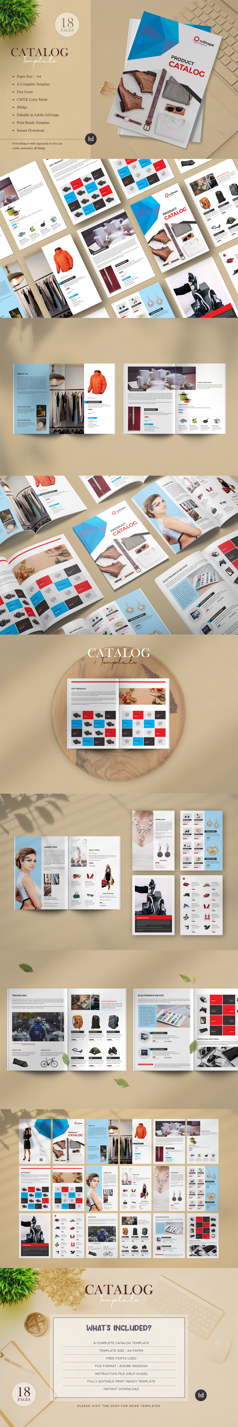 Product Catalog Brochure Template #369044 - TemplateMonster