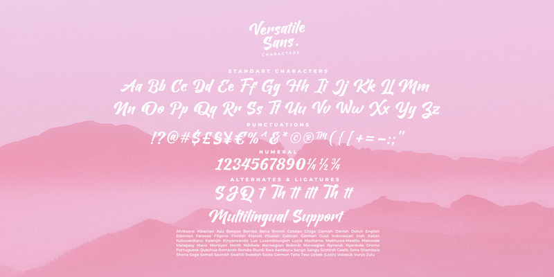 Versatile Letters / Duo Fonts #276634 - TemplateMonster