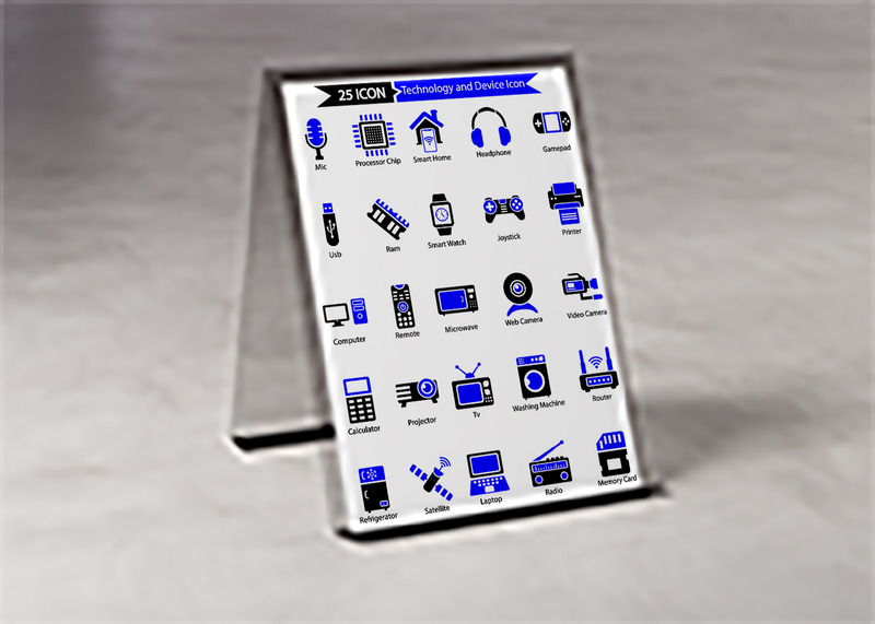 50 Premium Technology and Device Icon - TemplateMonster