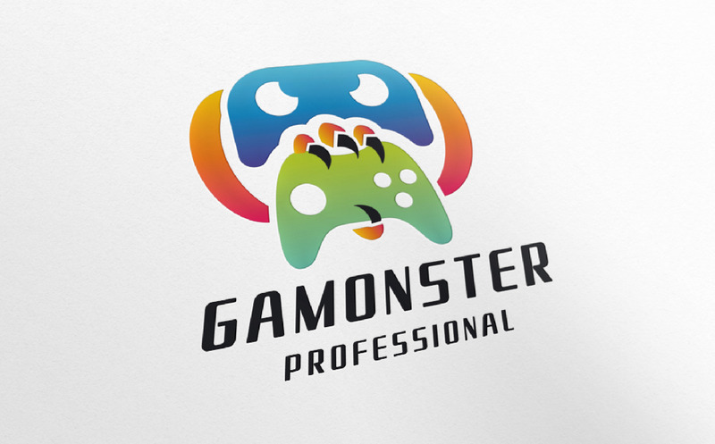 Monster Gamer Pro Esports Logo #373134 - TemplateMonster