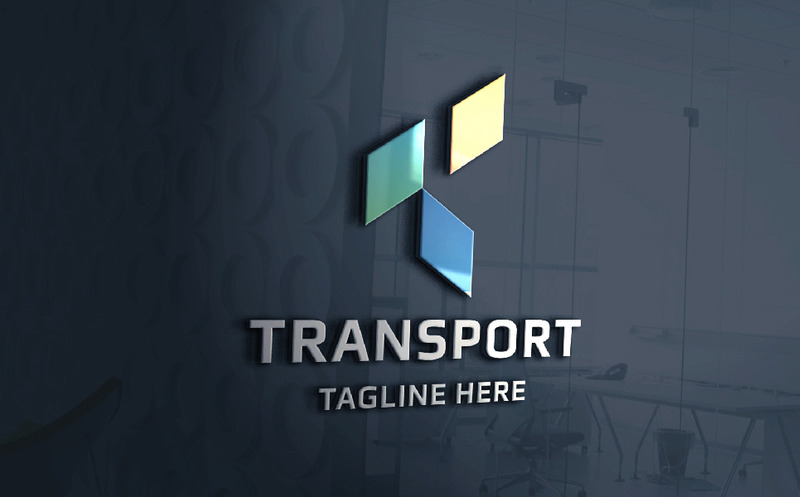 Transport Letter T Logo Template #390892 - TemplateMonster
