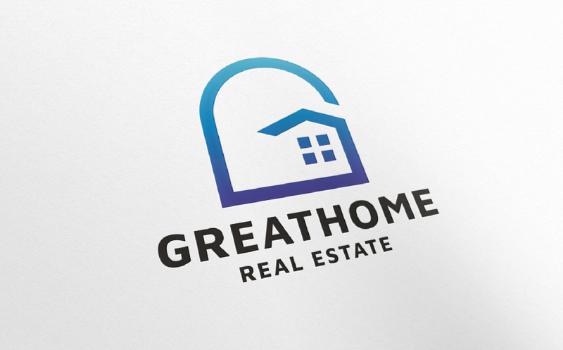 Great Home Letter G Pro Logo #373164 - TemplateMonster