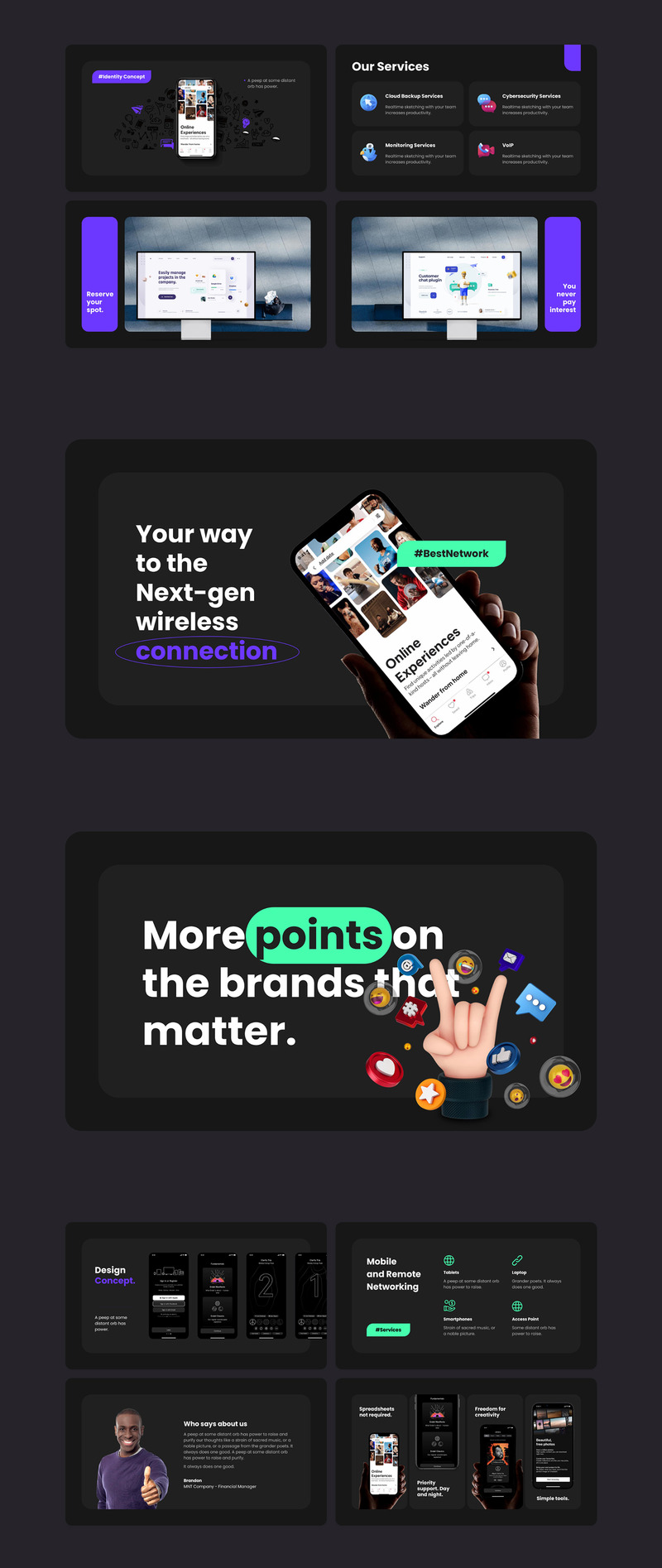 META - Unique Slides Presentation #232225 - TemplateMonster