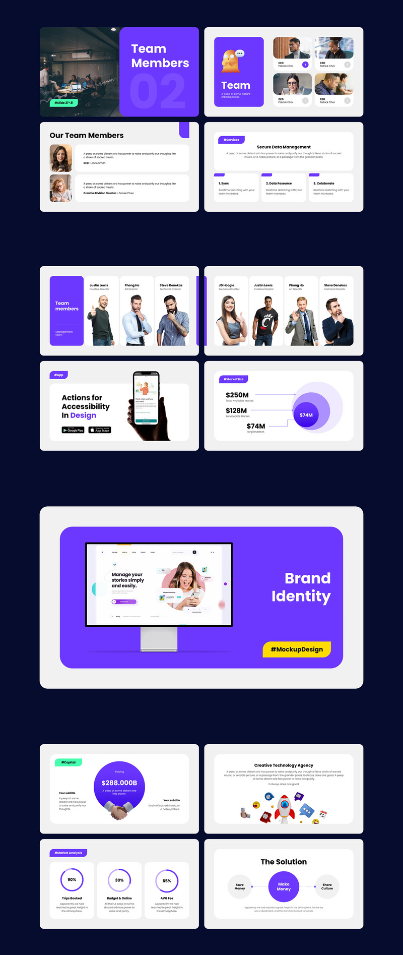 META - Unique Slides Presentation #232225 - TemplateMonster