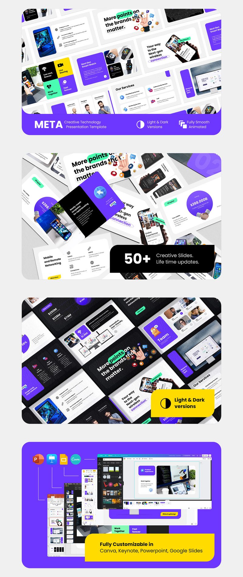 META - Unique Slides Presentation #232225 - TemplateMonster