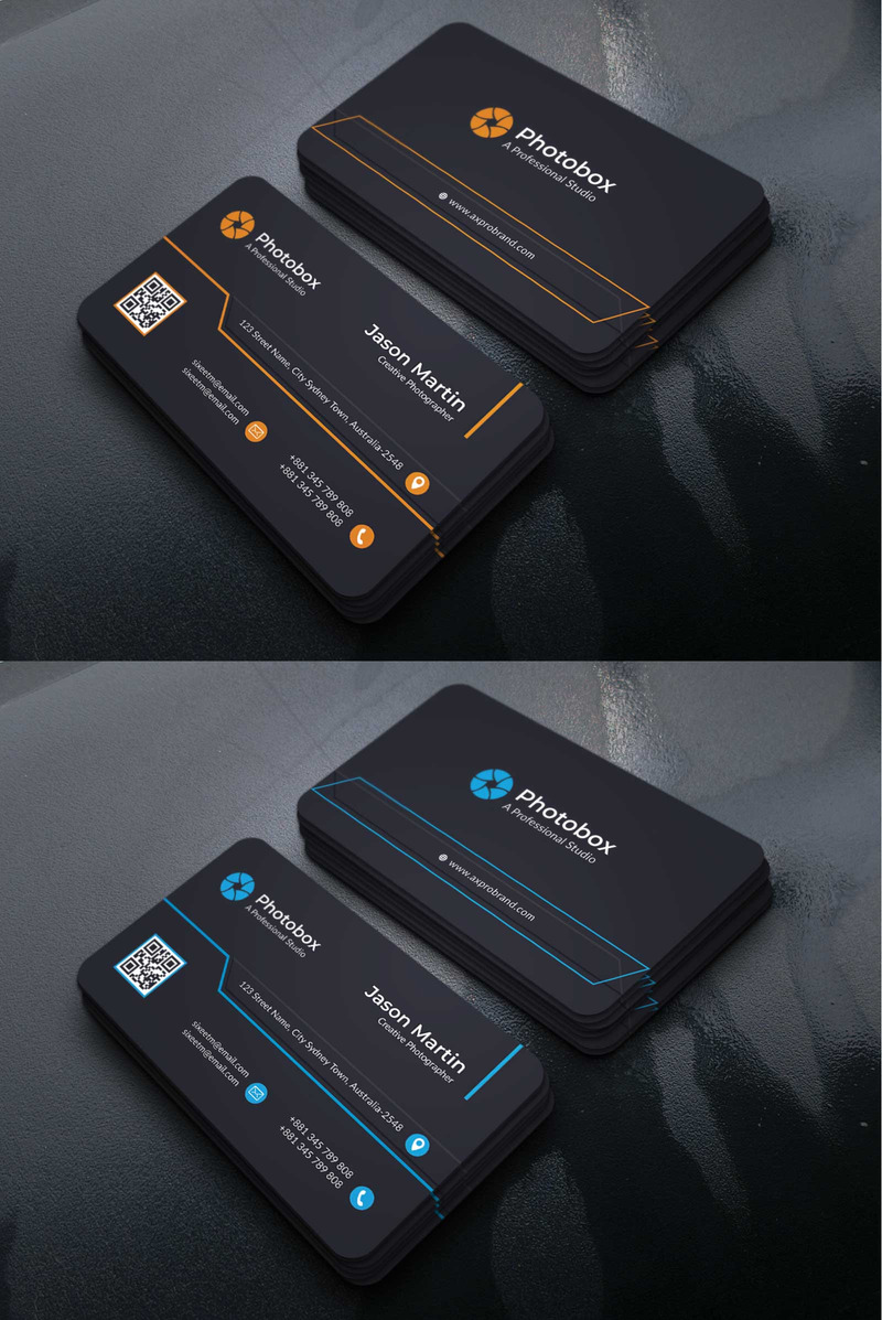 Business Card studio-1 #181742 - TemplateMonster