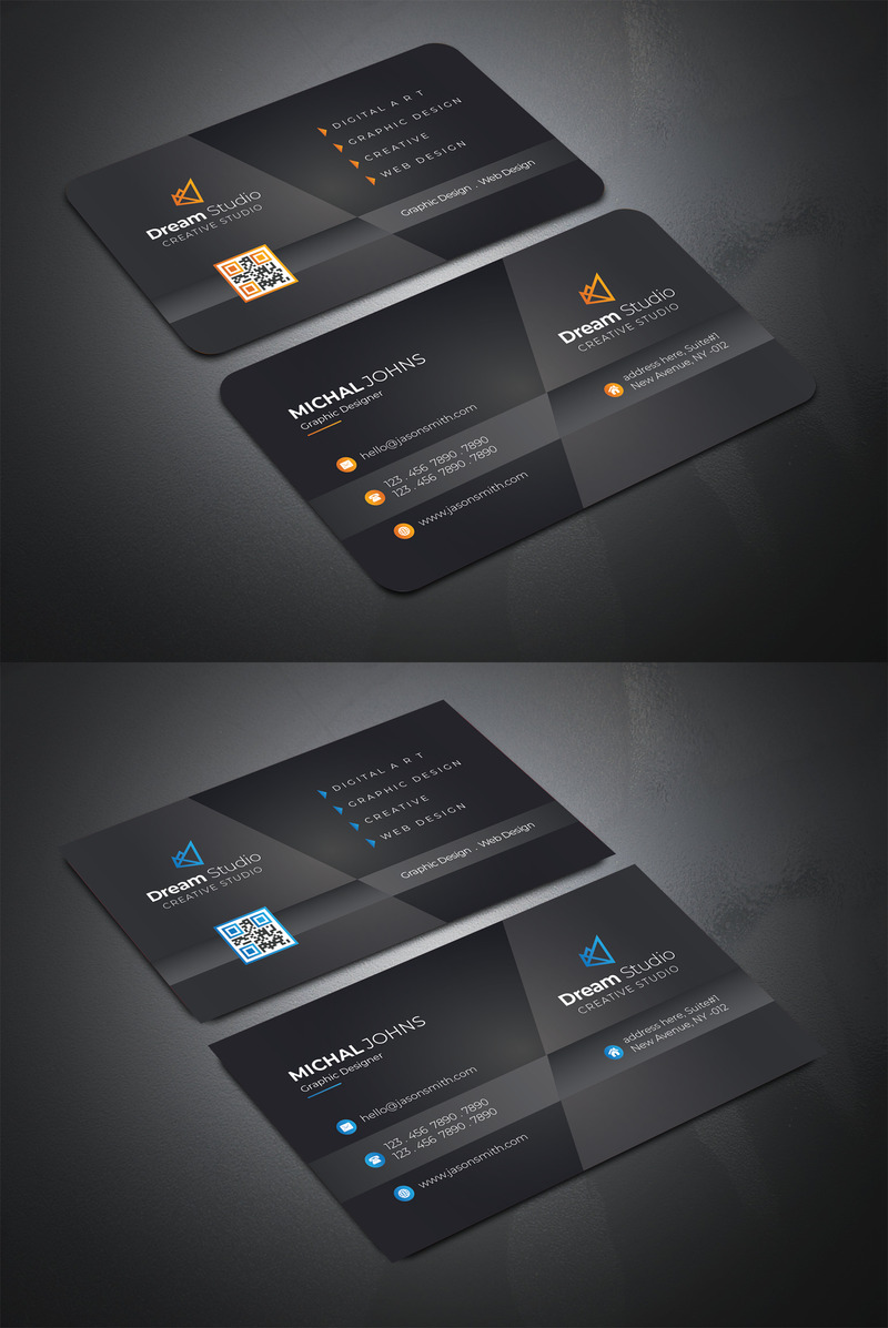 Business Card Templates Corporate Identity Template v269