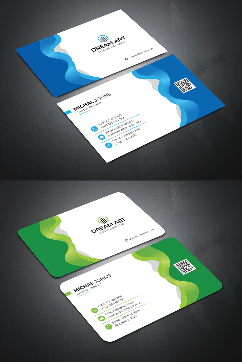Business Card Templates - Corporate Identity Template v17