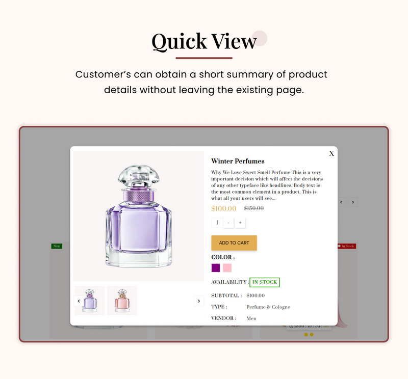 Swert - Fragrance and Perfume Shopify Theme | Multipurpose Personal ...