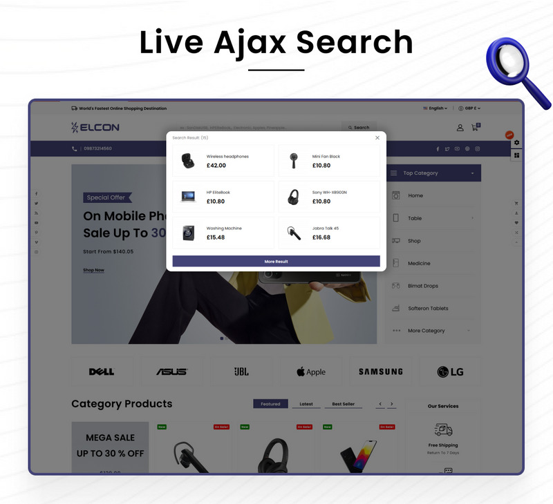 Elcon - Electronics and Computer Multipurpose Prestashop Themes | Digital PrestaShop 8.0 Themes