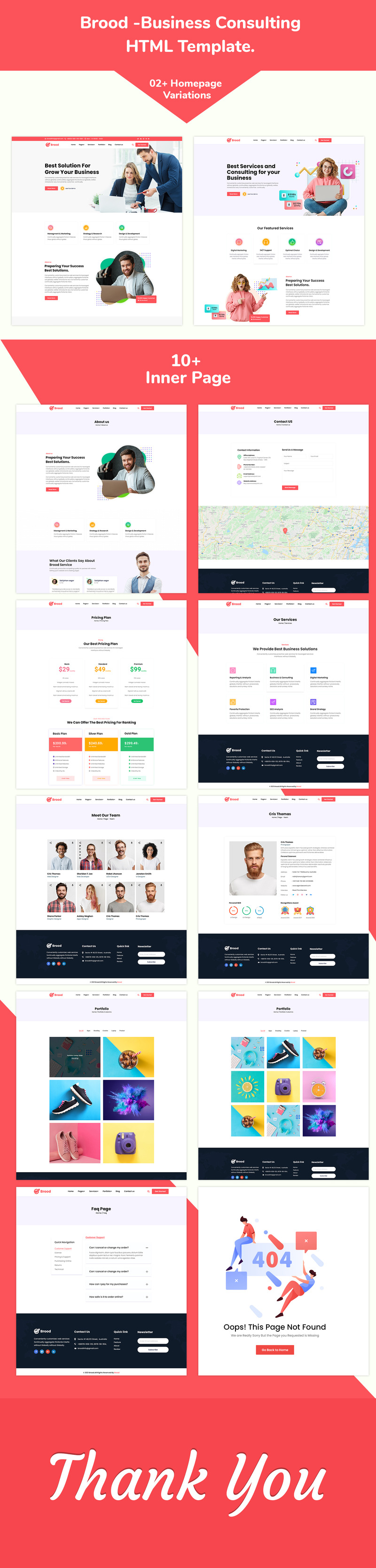 Business Consulting HTML Template. #243062 - TemplateMonster