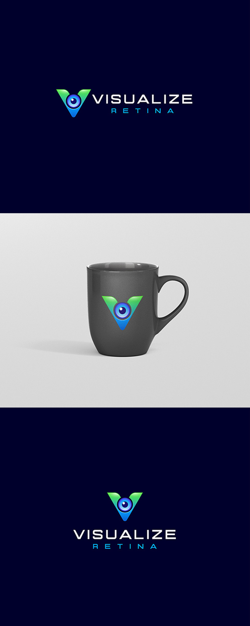 Visualize Retina Logo Template #344715 - TemplateMonster