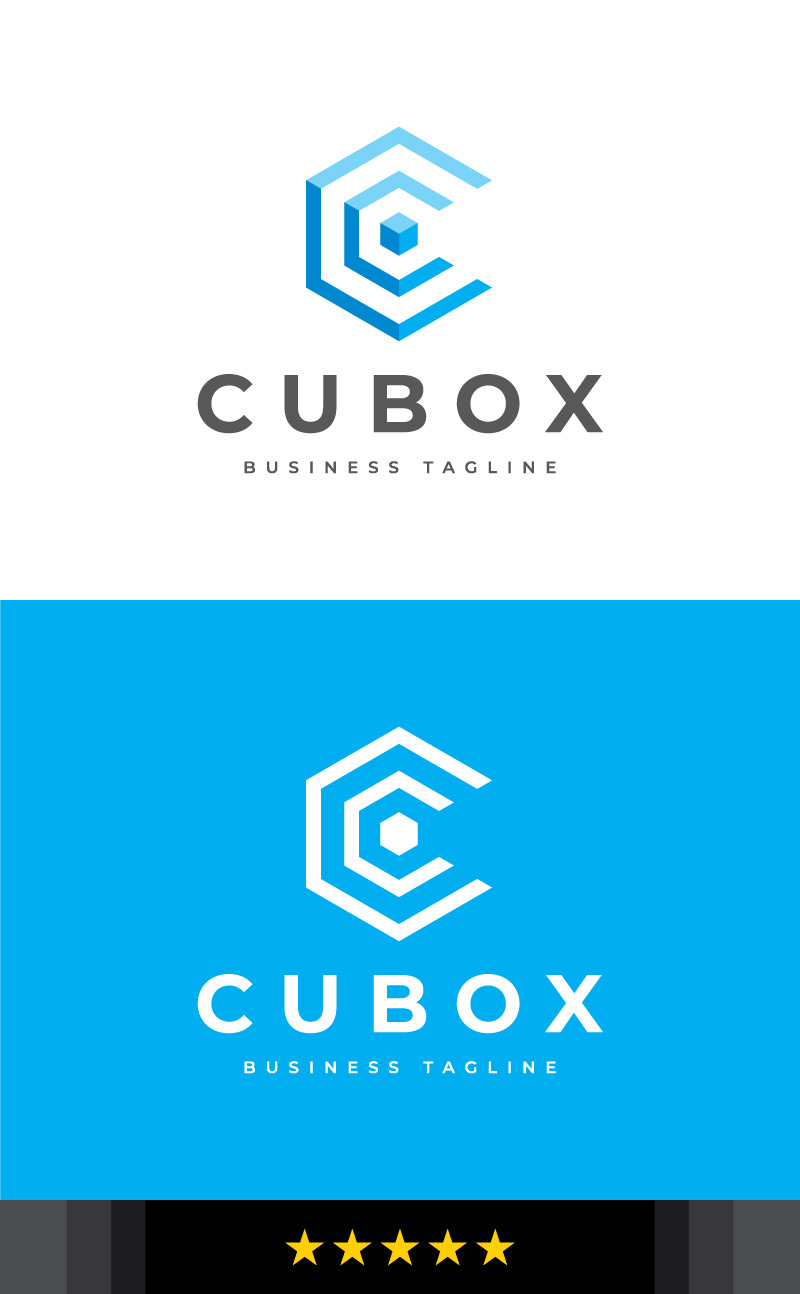 Cubox - Letter C Logo Template #353456 - TemplateMonster