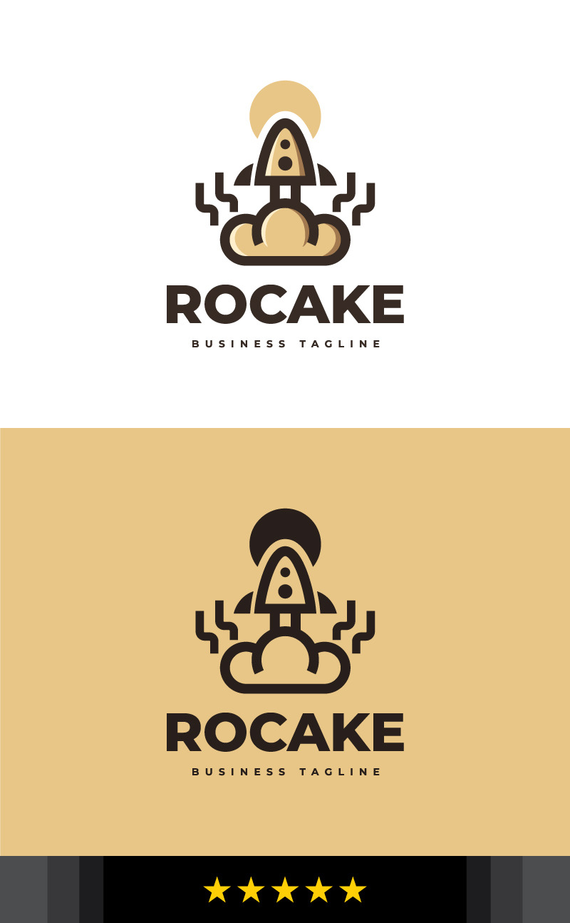 Rocket Bakery Logo Template #359043 - TemplateMonster
