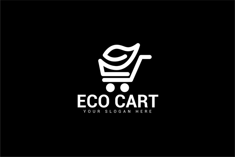 ECO CART Logo Design Template #366555 - TemplateMonster