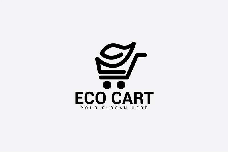 ECO CART Logo Design Template #366555 - TemplateMonster