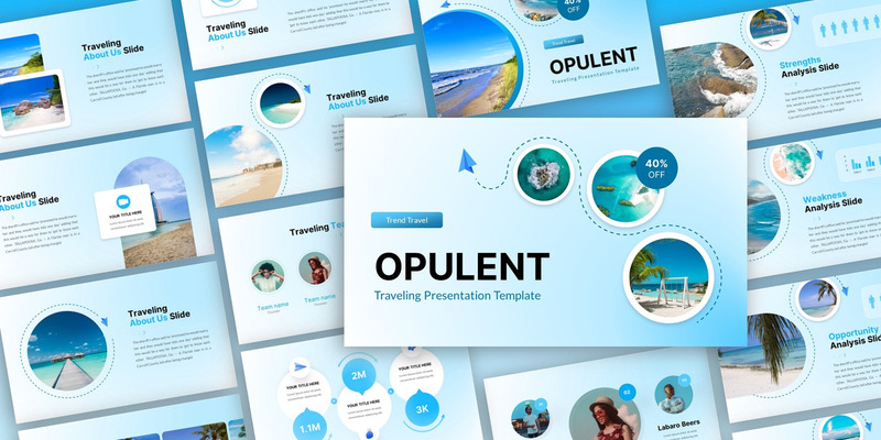 Opulent - Traveling Multipurpose PowerPoint Template