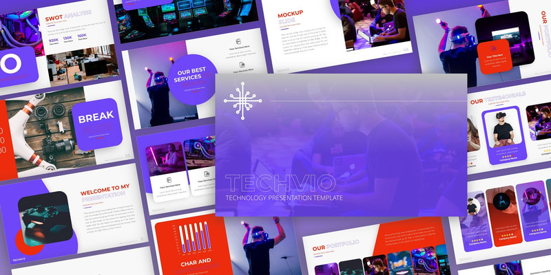 Techvio - Technology Multipurpose PowerPoint Template