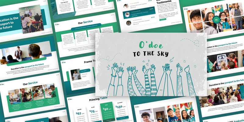 O'doe - Education Multipurpose PowerPoint Template
